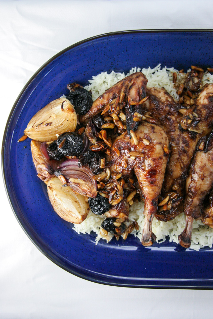 Prune & Almond Roast Chicken - I Will Not Eat Oysters