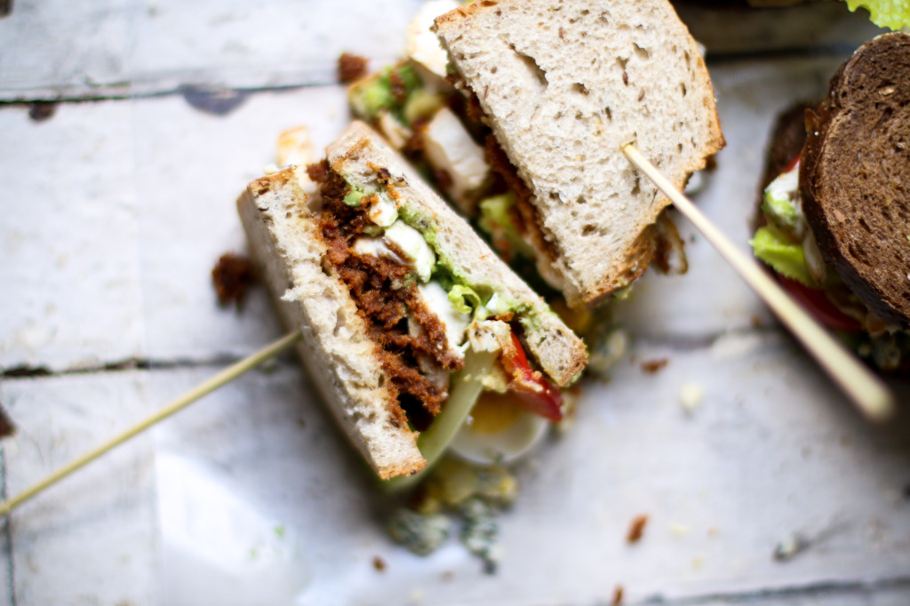 Bacon Jam Cobb Sandwich - I Will Not Eat Oysters