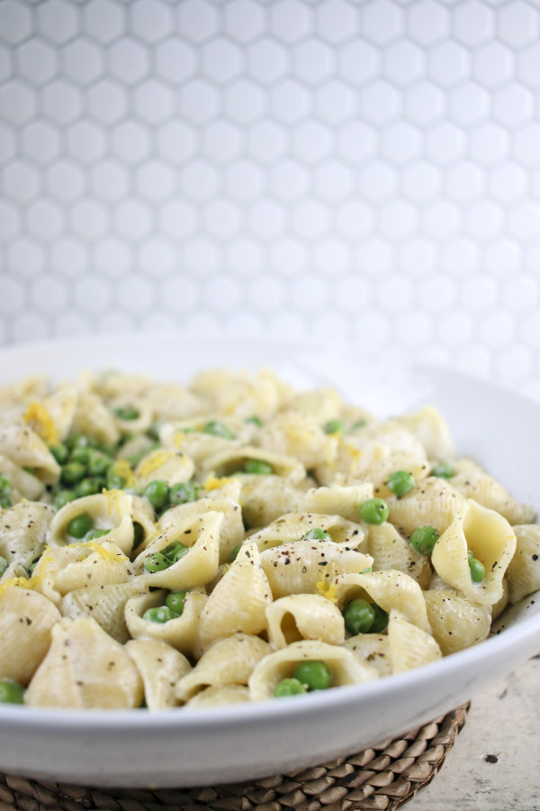 Creamy Boursin Spring Pasta - I Will Not Eat Oysters