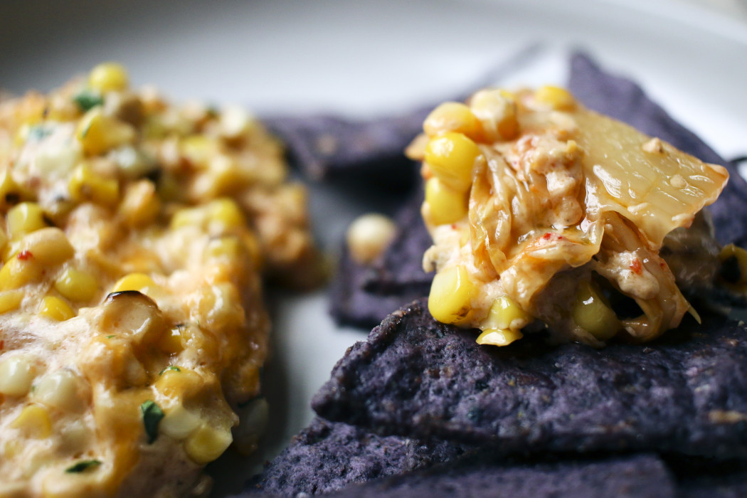 Kimchi Bacon Creamed Corn - I Will Not Eat Oysters