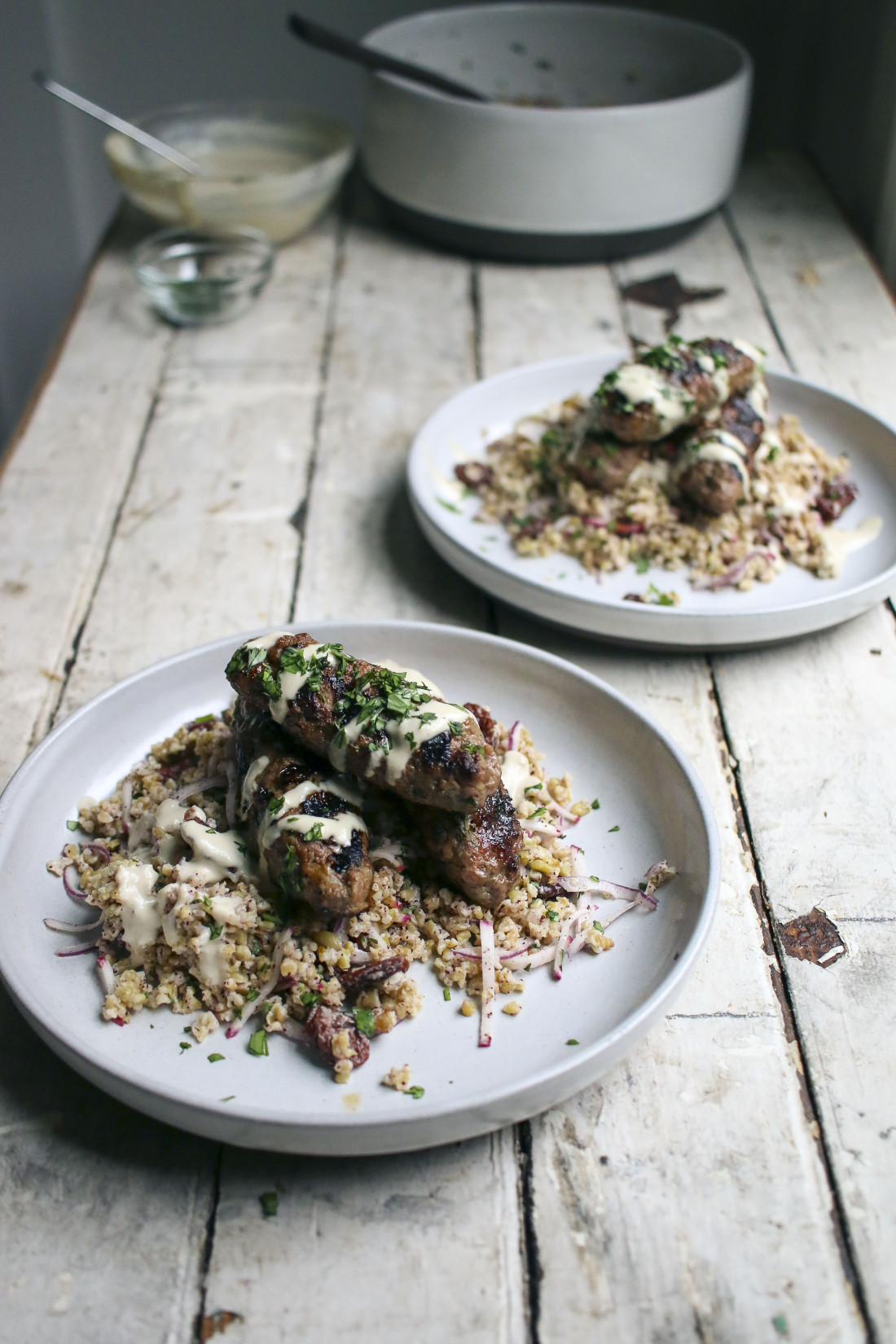 Kofta Kebab & Freekeh Salad - I Will Not Eat Oysters
