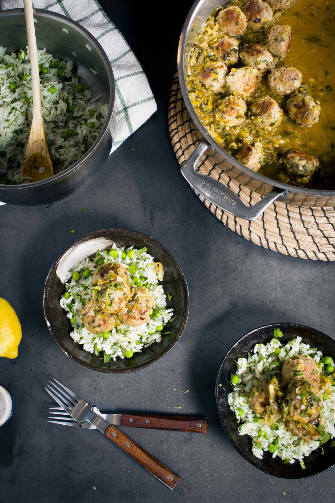 Turkey Leek Meatballs - I Will Not Eat Oysters