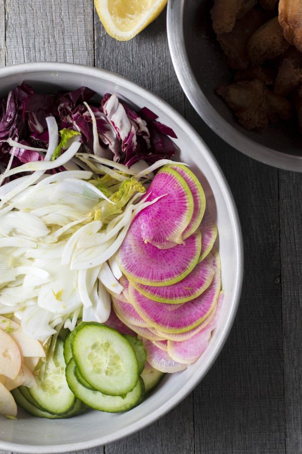 Fennel & Radish Fattoush - I Will Not Eat Oysters