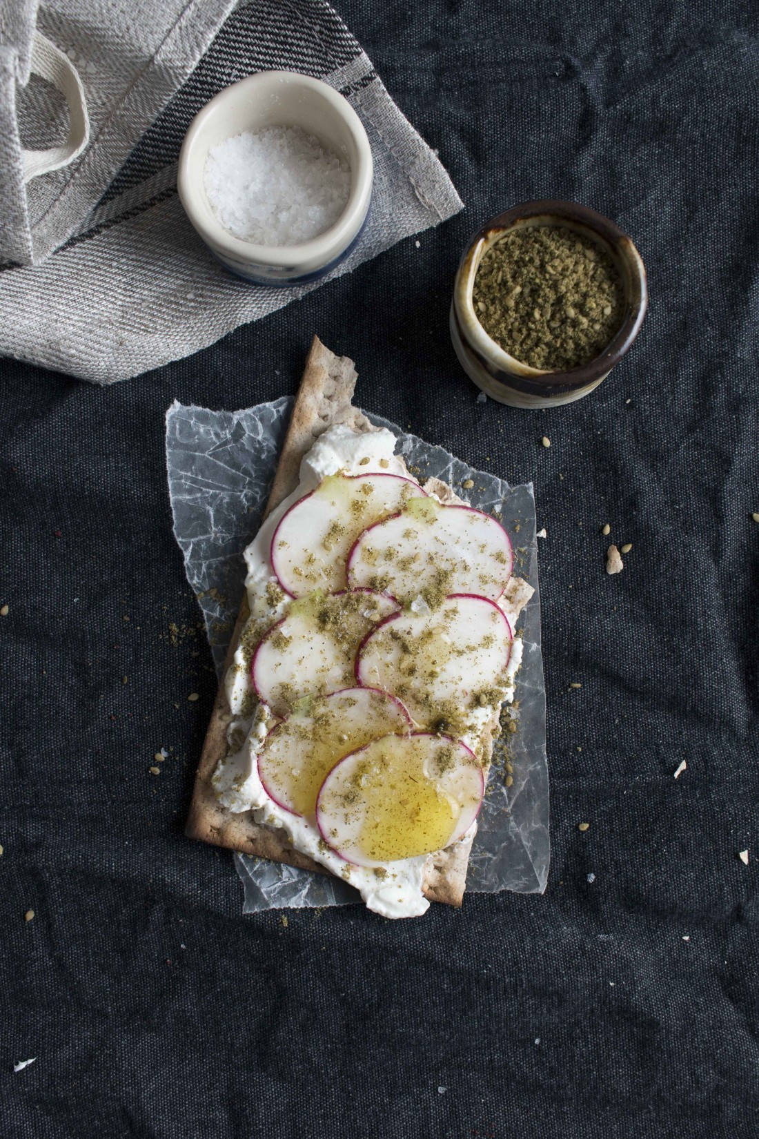 Matza & Labne Toasts - I Will Not Eat Oysters