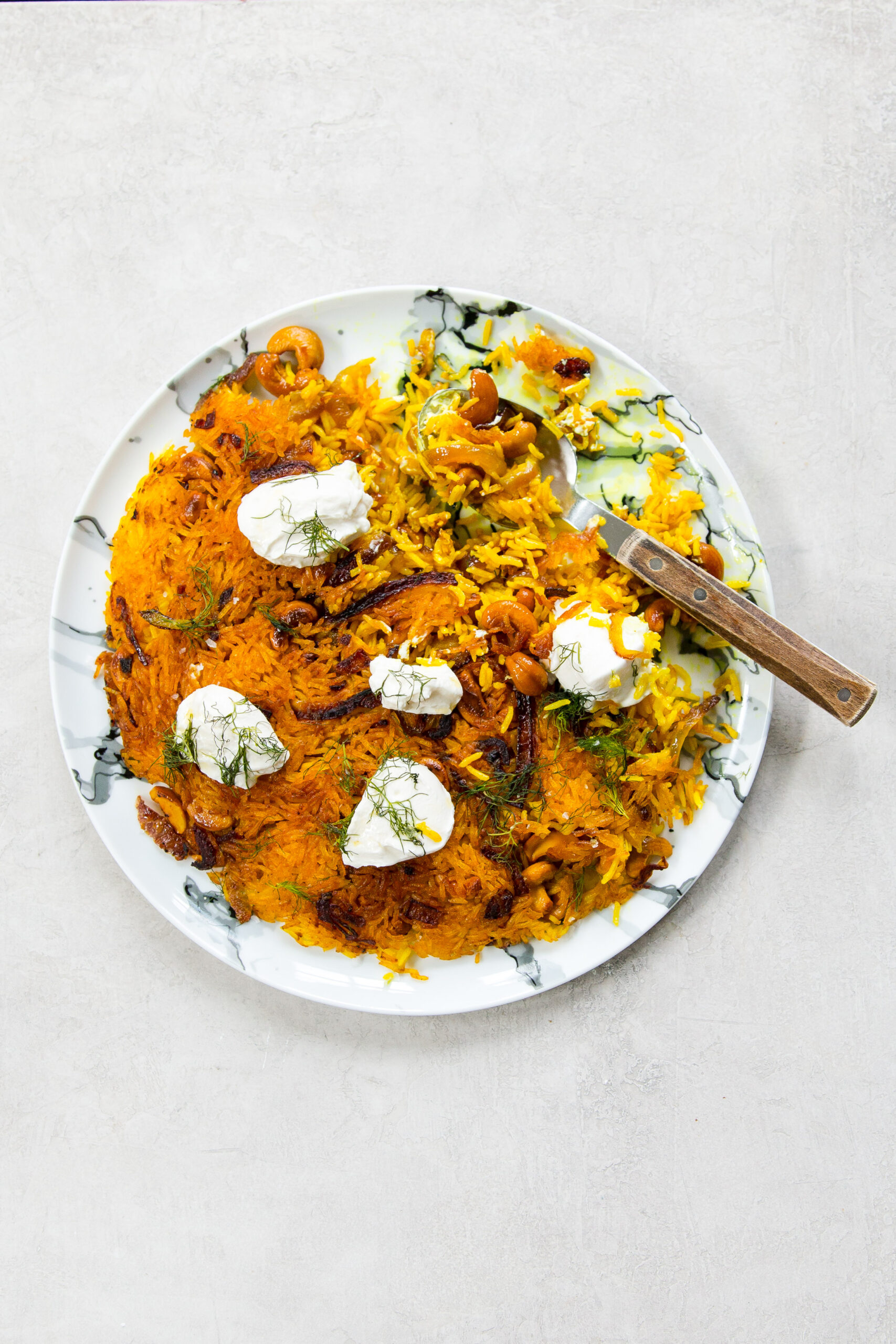 Crispy Cashew Rice - I Will Not Eat Oysters